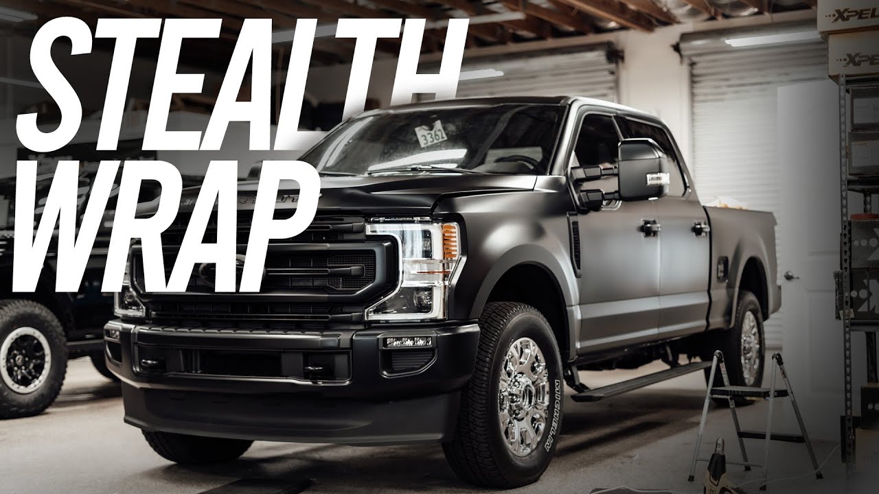Ford F-250 WRAPPED in XPEL Stealth PPF — AP3 Atlanta - YouTube