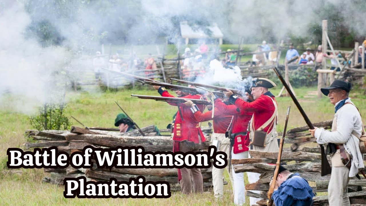Battle of Williamson's Plantation (Huck's Defeat) Reenactment - YouTube