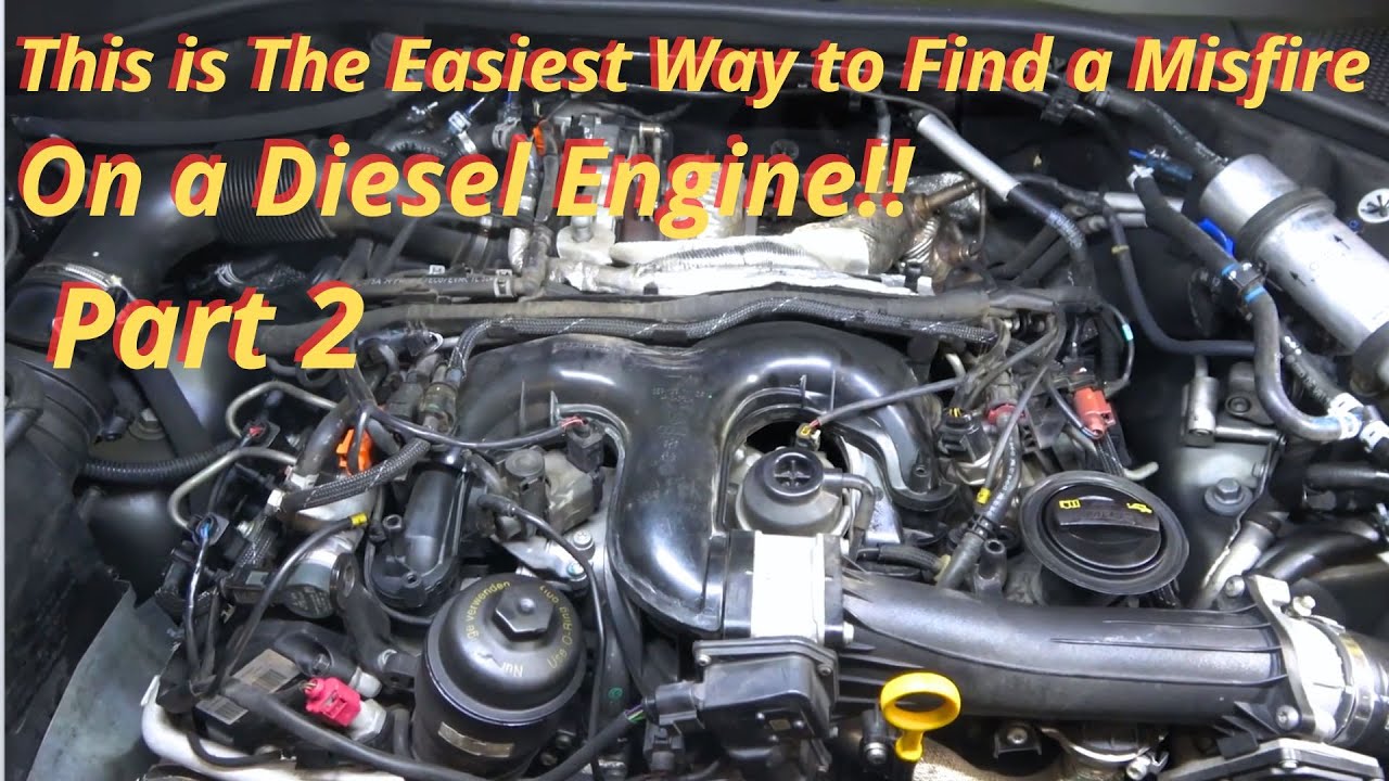 Rough Running Diesel Engine On Audi Q7 (THE FIX) Part 2 - P0087 & P0272 - YouTube