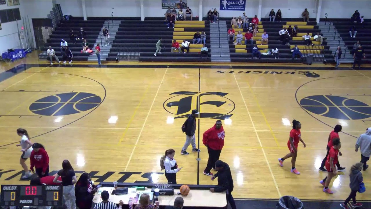 Girls ONLY! Tip Off - Bryan County vs Harlem - YouTube