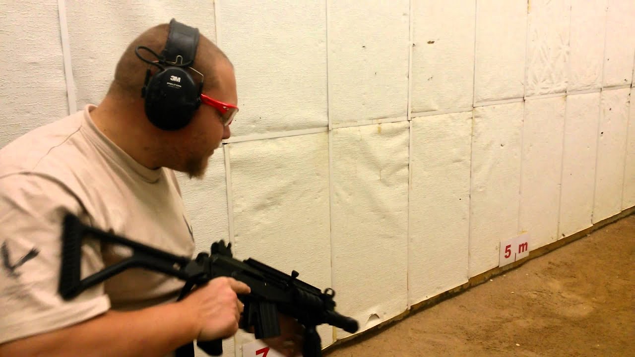 Vektor LM6 muzzle flash - YouTube