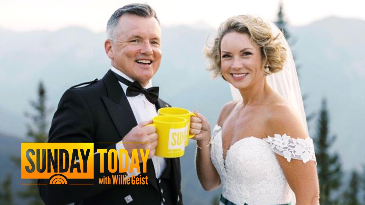Newlyweds Toast To Their Marriage With Sunday TODAY Mug Shot - YouTube
