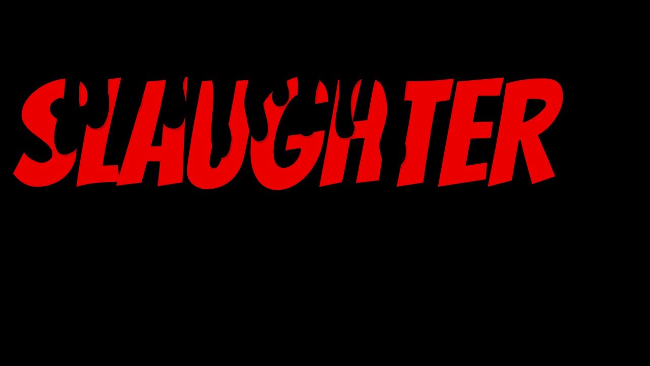 Roblox Horror Game (SLAUGHTER) - YouTube