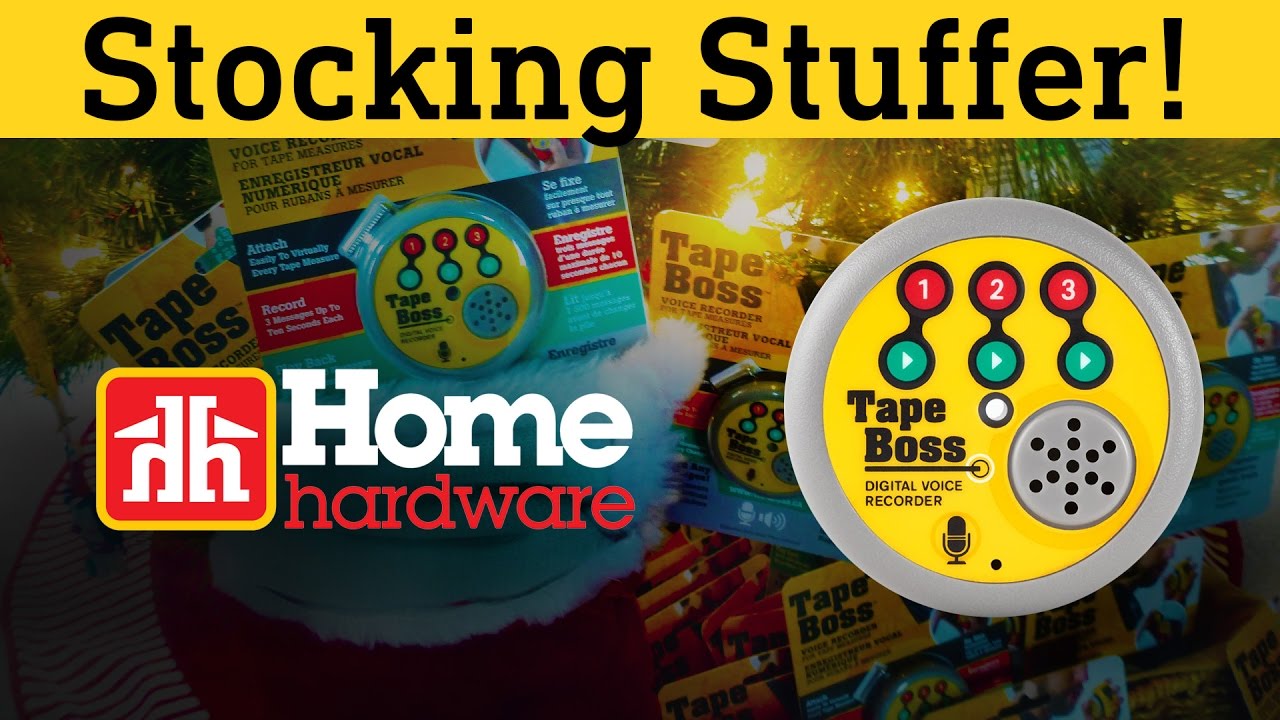 Get A Tape Boss At Home Hardware Today! - YouTube
