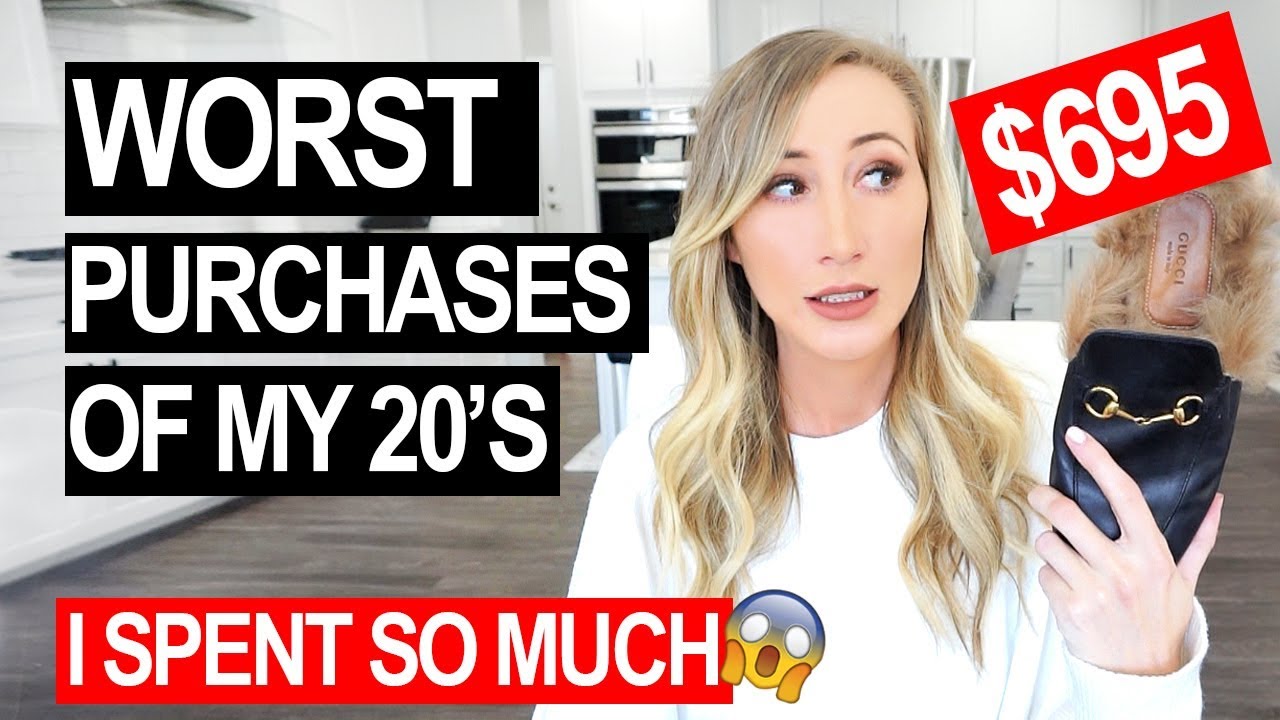 The WORST Purchases I Made In My 20s | Things I Regret Buying - YouTube