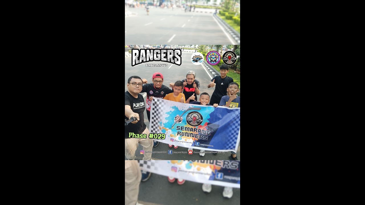 Car Free Day Fun Run Street Mini 4WD Tamiya Semarang Runners ( RANGERS ...
