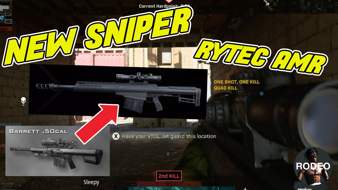 Modern Warfare Crazy Gameplay with the NEW SNIPER (Rytec AMR) and ...
