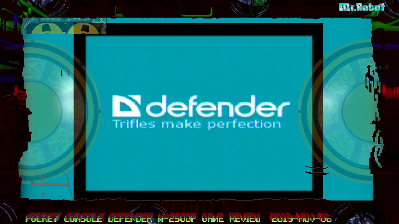 pocket console Defender Game review vol.1 - YouTube