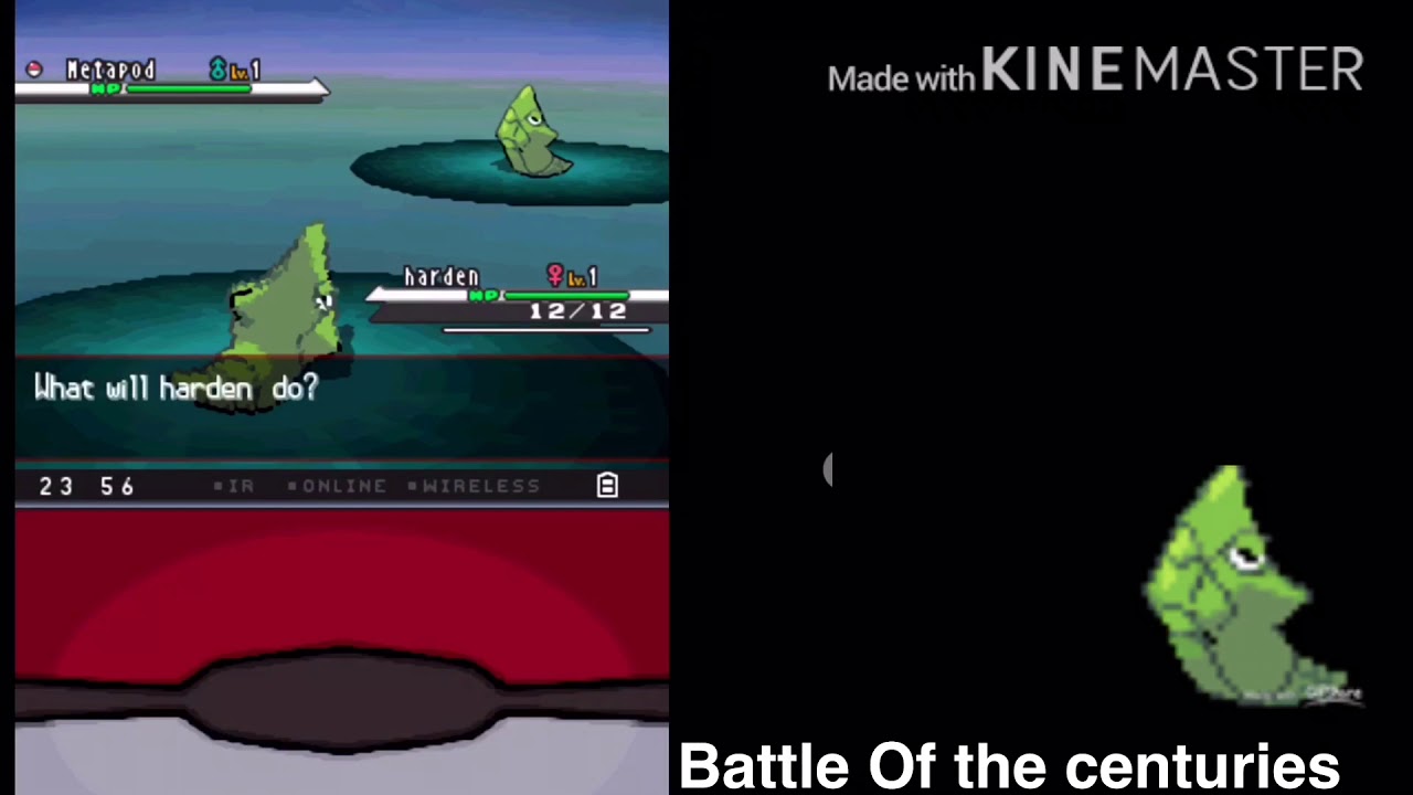 Battle of the centuries, Metapod vs Metapod - YouTube