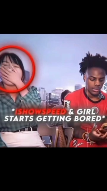 When ishowspeed & girl starts getting bored then speed do this ️# ...