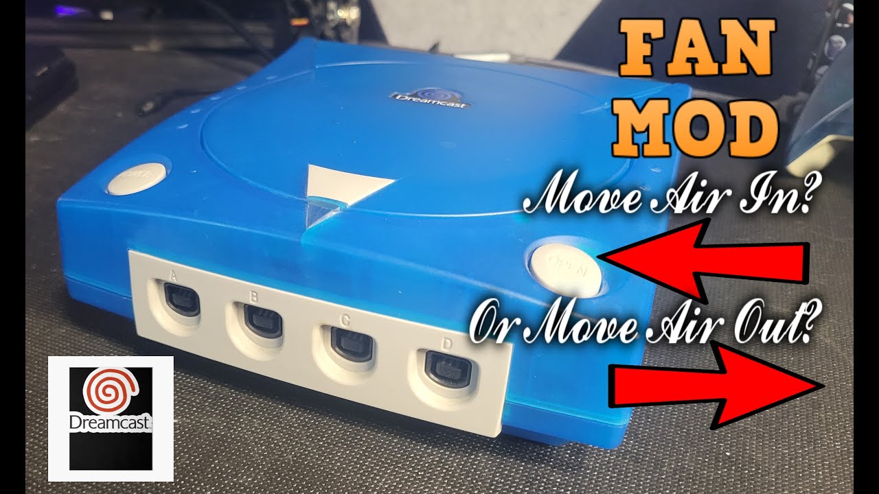 SEGA Dreamcast Fan Mod AIR IN OR OUT Ultimate Dreamcast Series -- LGH ...