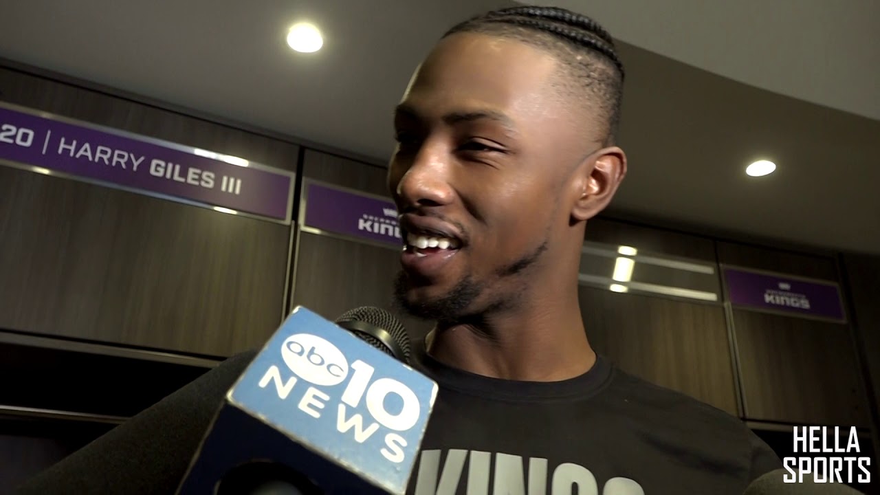 Kings F/C Harry Giles on Saramento's 122-102 win over San Antonio Spurs ...