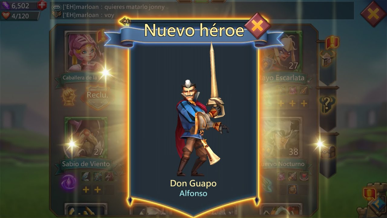 Lords Mobile - hacemos nuestra primera compra y reclutamos a Don Guapo ...