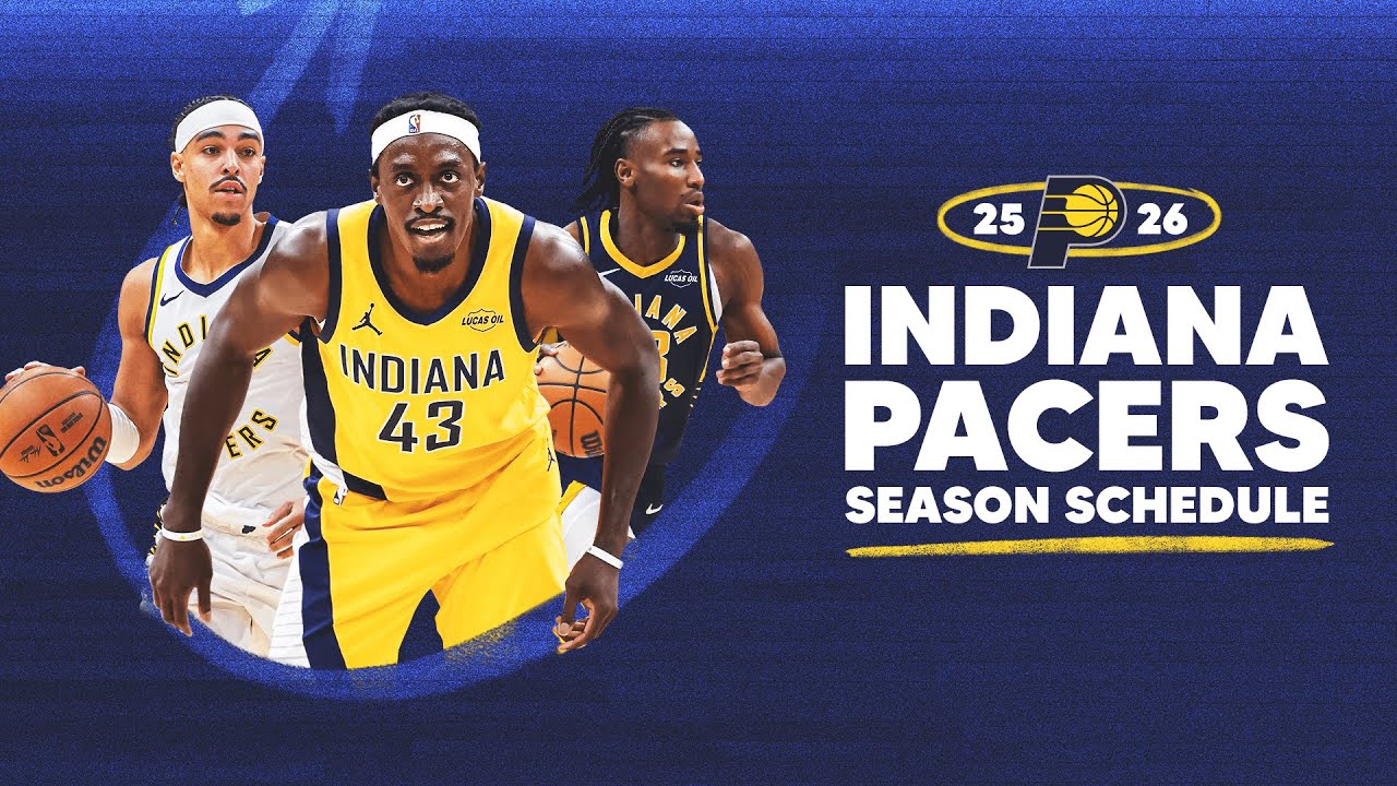 2025-26 Indiana Pacers Schedule Release - YouTube