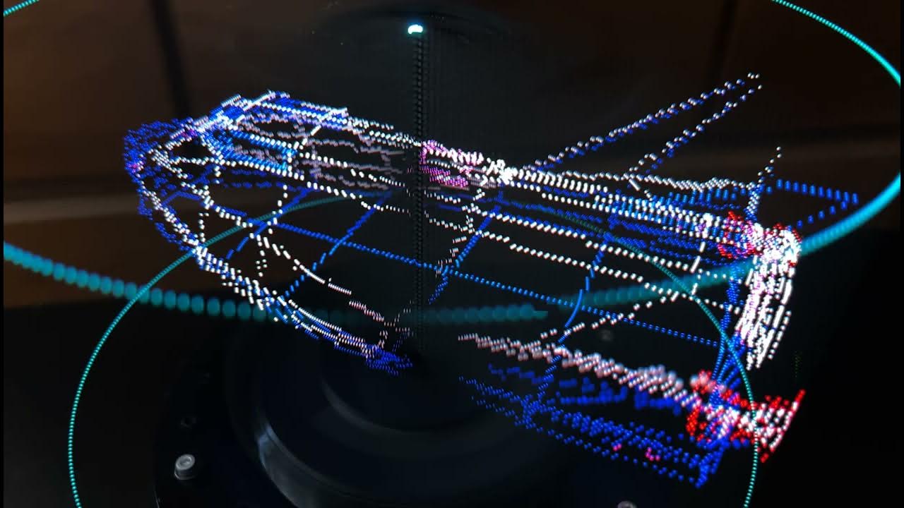 Volumetric Display - model viewer - YouTube