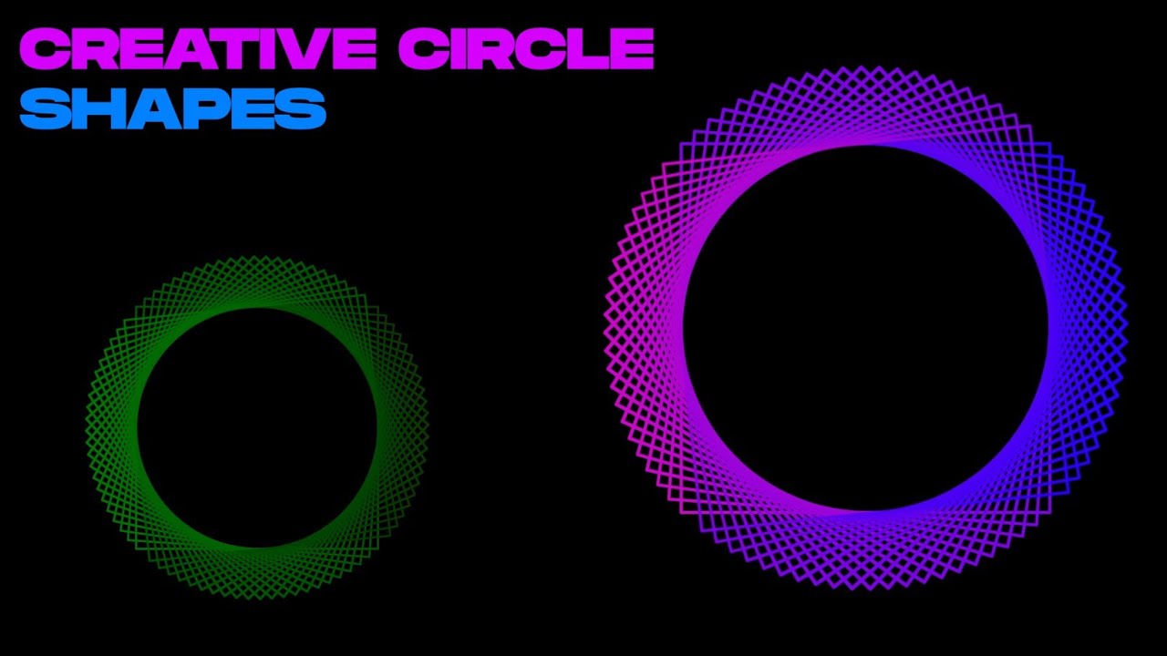 Making Creative Circle Shapes in Pixellab! - YouTube