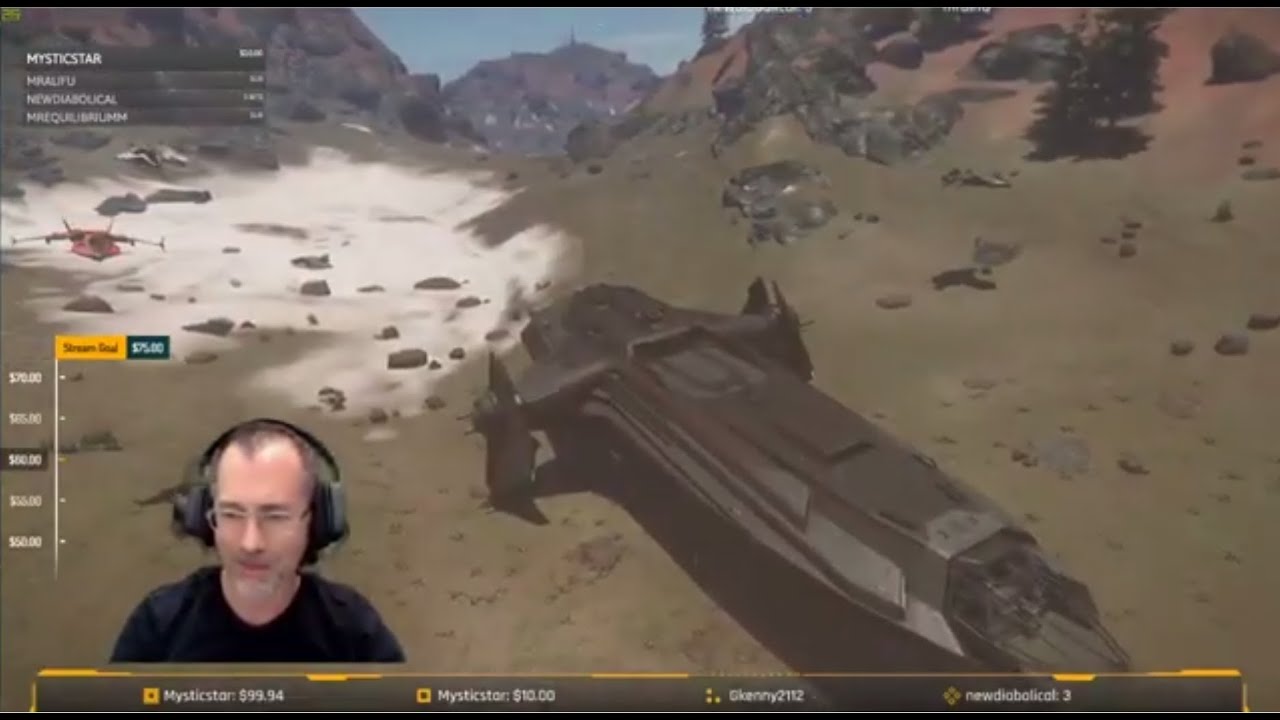 Star Citizen PTU Exploring and Mapping Microtech Scenic Locations With ...
