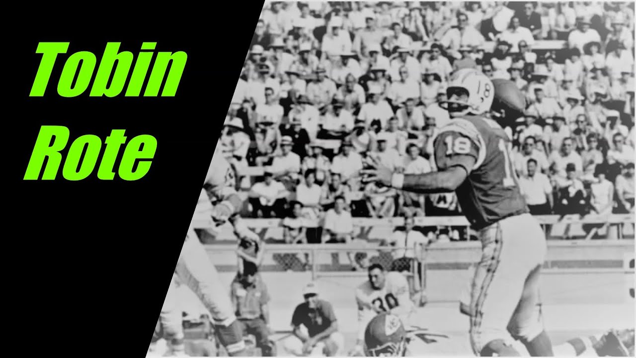 Recognizing Tobin Rote Pt. 2 - YouTube