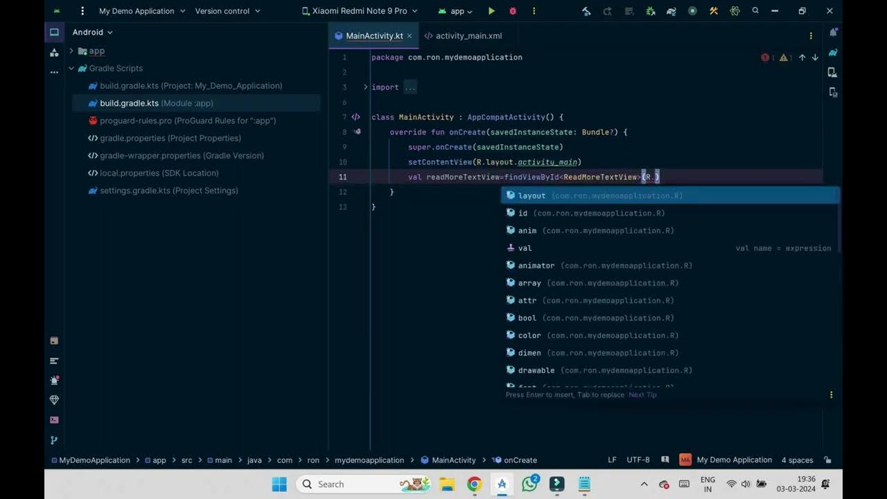 ReadMore TextView Library for Android Development - YouTube