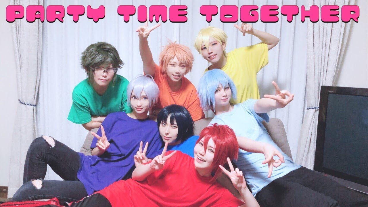 7carat 】 PARTY TIME TOGETHER MV風に撮ってみた 【 コスプレ / IDOLiSH7 】 - YouTube