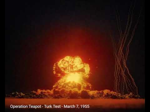 Declassified Nuclear Test Footage Enhanced with AI. Credits ...
