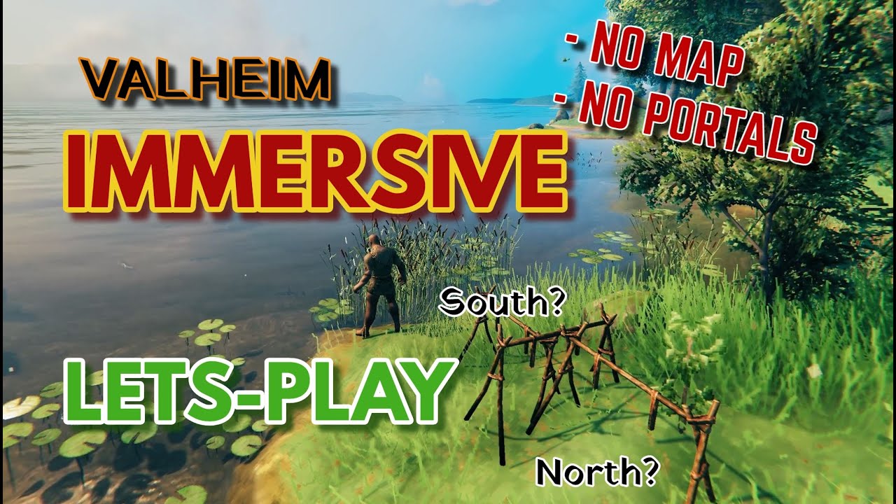 Valheim - Solo Immersive Full Playthrough (No Map, No Portals) - Ep 01 ...