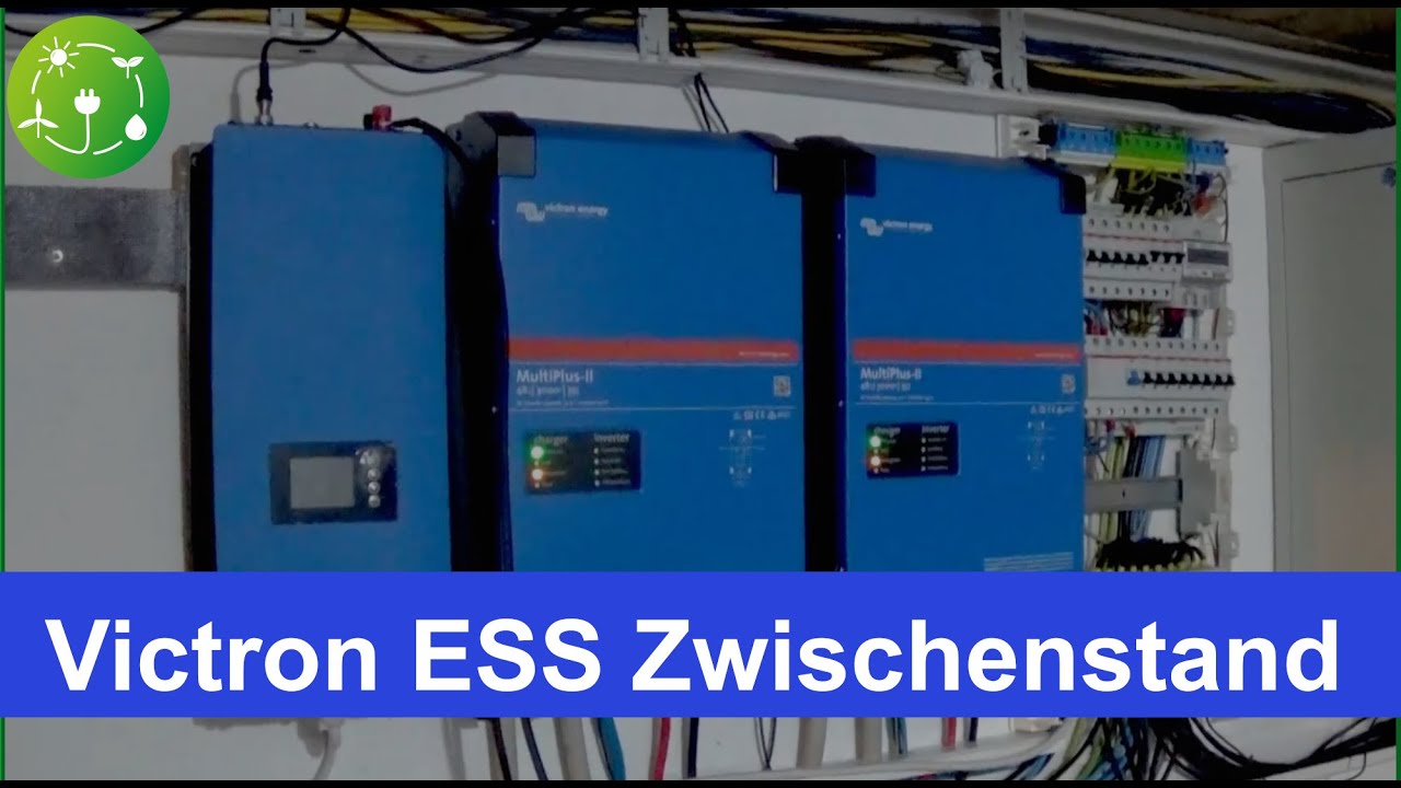 Zwischenstand Installation Victron ESS - YouTube