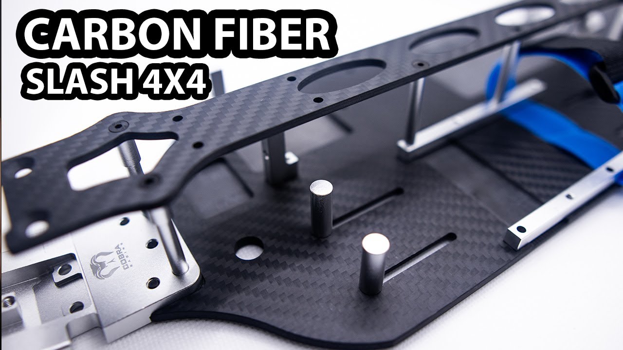 GAME CHANGER: Slash 4x4 Carbon Fiber Chassis By Cobra Racing - COMPLETE ...