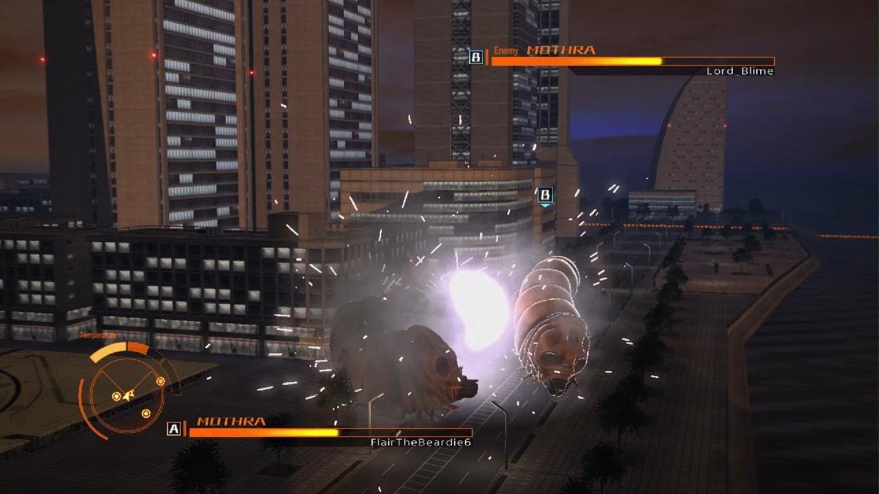 Godzilla Ps4 Online: Mothra Larva Mirror Match - YouTube