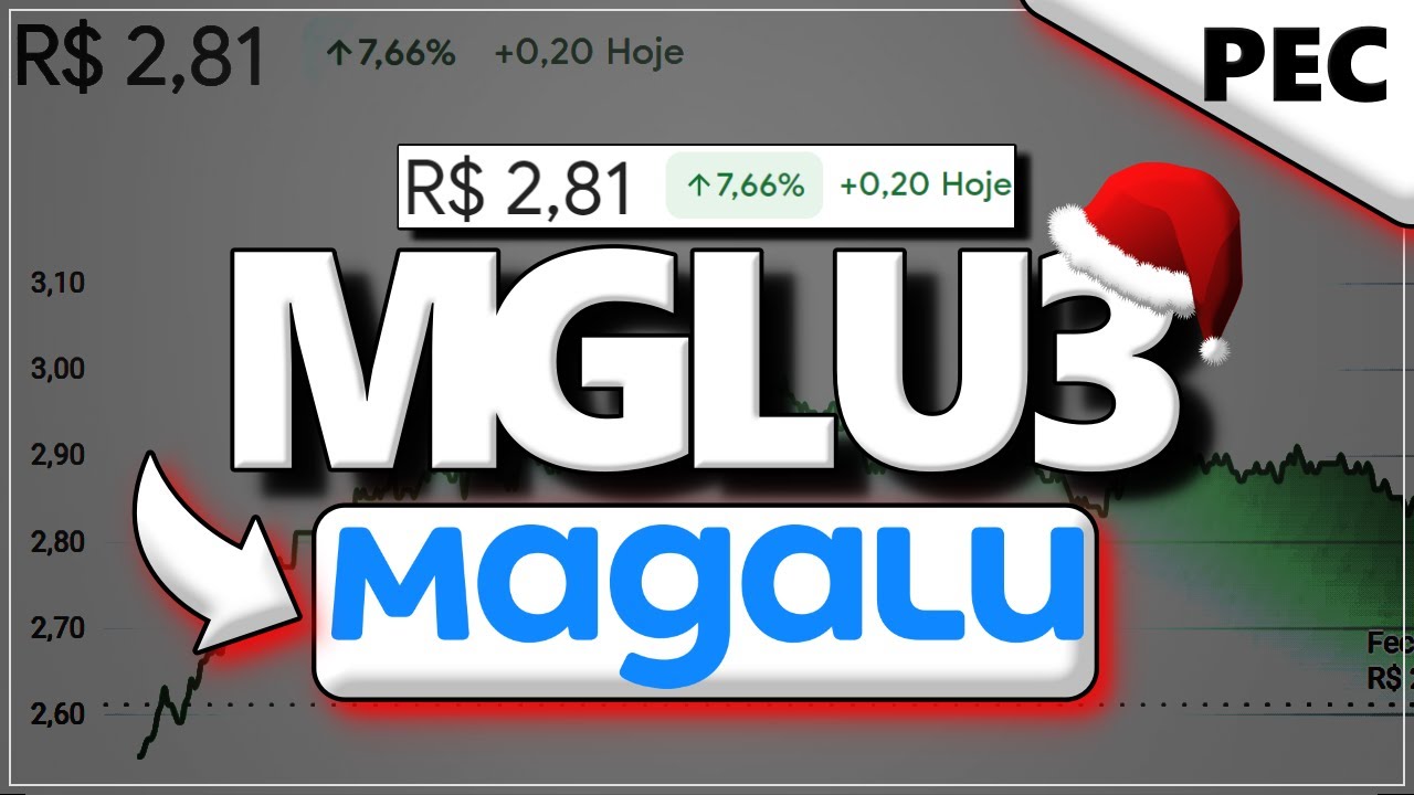 MGLU3: O PREÇO ALVO DAS AÇÕES DA MAGALU APÓS PEC DA TRANSIÇÃO - YouTube