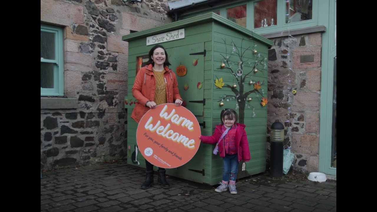 A warm welcome at the Cheviot Centre warm space in Wooler - YouTube
