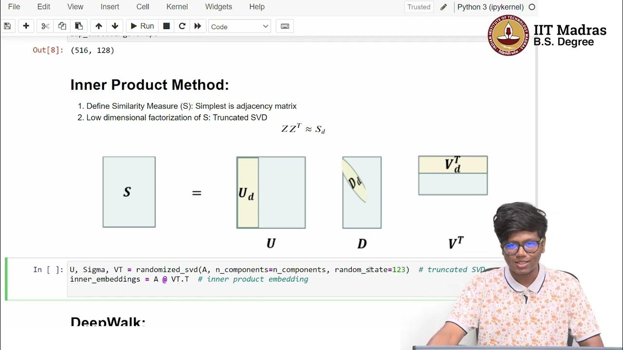 Tutorial: Node Embeddings Part 1 - YouTube