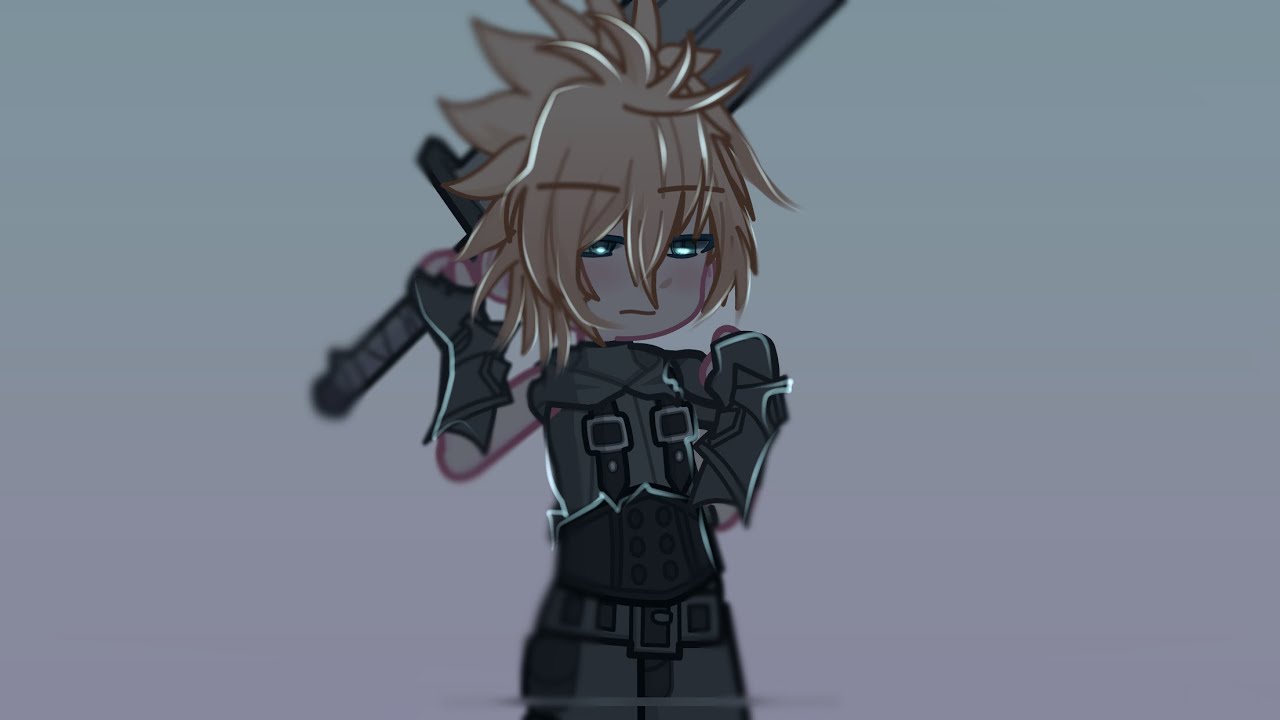 “Swim.” — Cloud Strife — Final Fantasy VII — gacha life 2 edit — gl2 ...