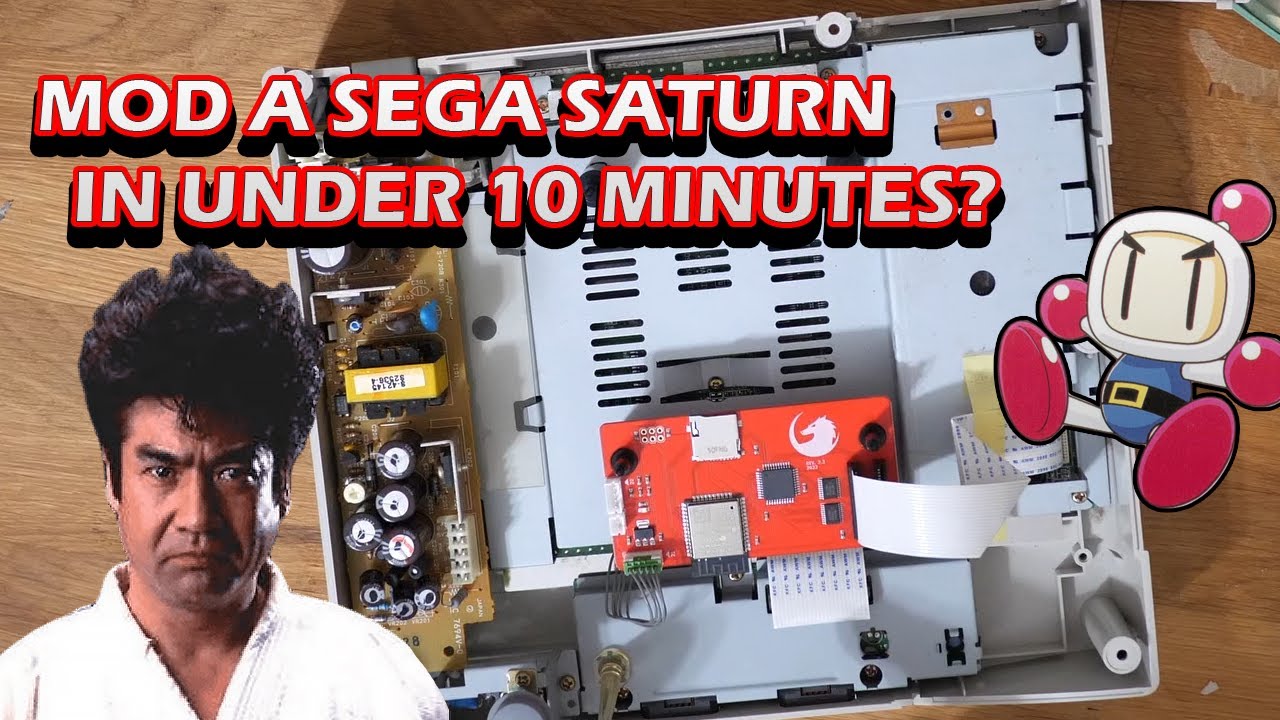 Newbie Mods A Sega Saturn in Under 10 Minutes With the Fenrir Duo ODE ...