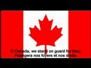 O Canada - Instrumental - English and French Lyrics - YouTube