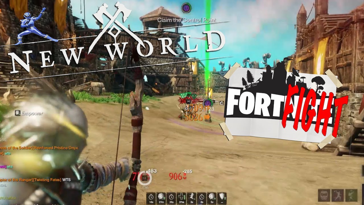 ⚔️Bow/Hatchet⚔️ Open World PvP New World MMO - YouTube