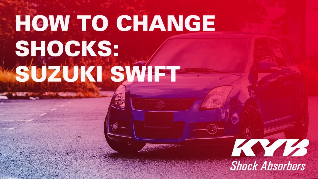 How to Replace Shocks Suzuki Swift - YouTube