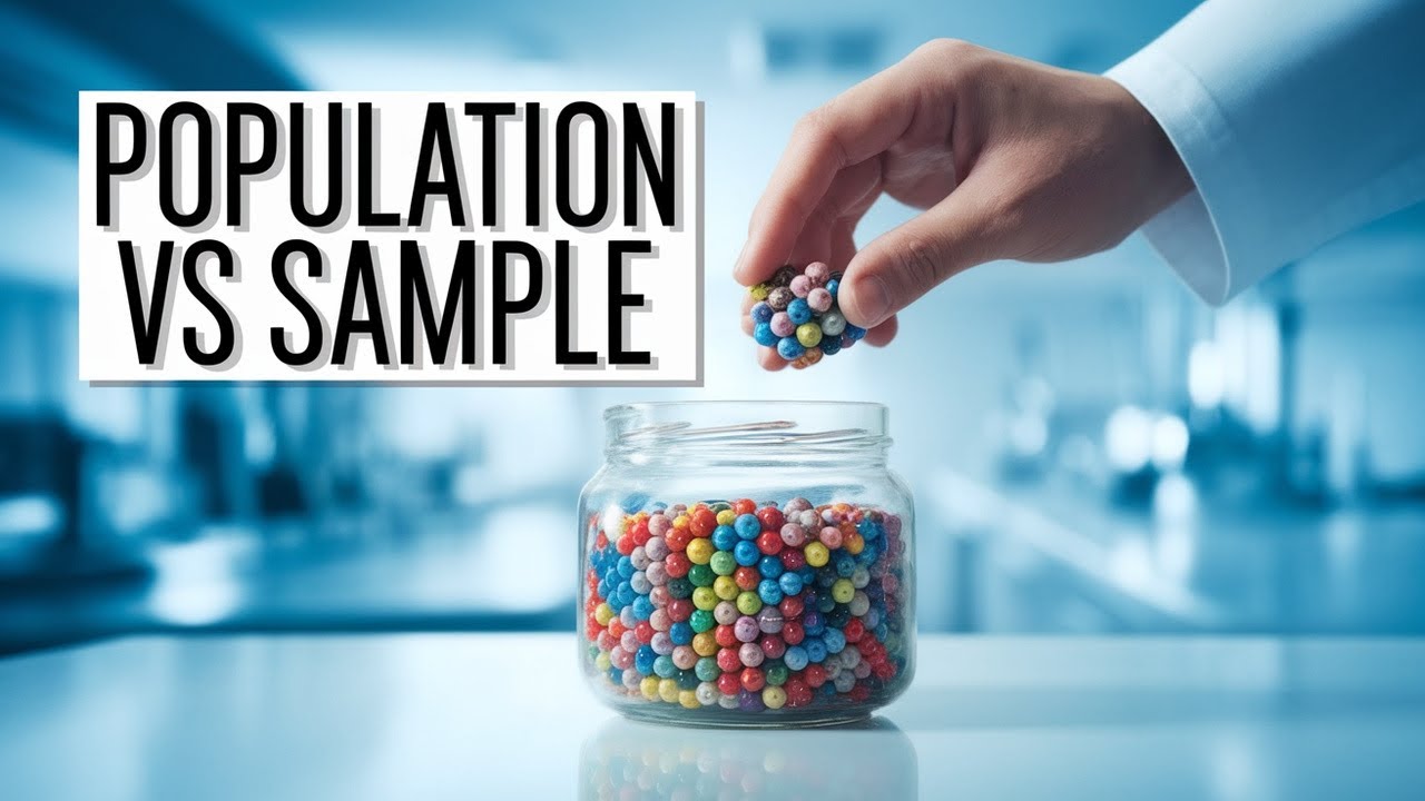 Discover the BIG Difference Between Population and Sample! - YouTube