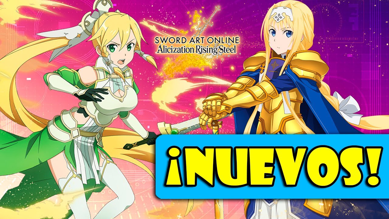 **NUEVOS PERSONAJES** LEAFA & ALICE - SCOUT | REVIEW | SAO: Alicization ...