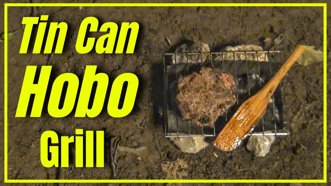 Tin Can Hobo Grill [ Easy Build! ] - YouTube