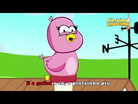 pintainho amarelinho pintinho piu video oficial - YouTube