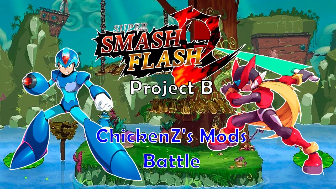 SSF2 Project B Patch 9: ChickenZ's Mods Battle (ft. Kujo Jotaro) - YouTube