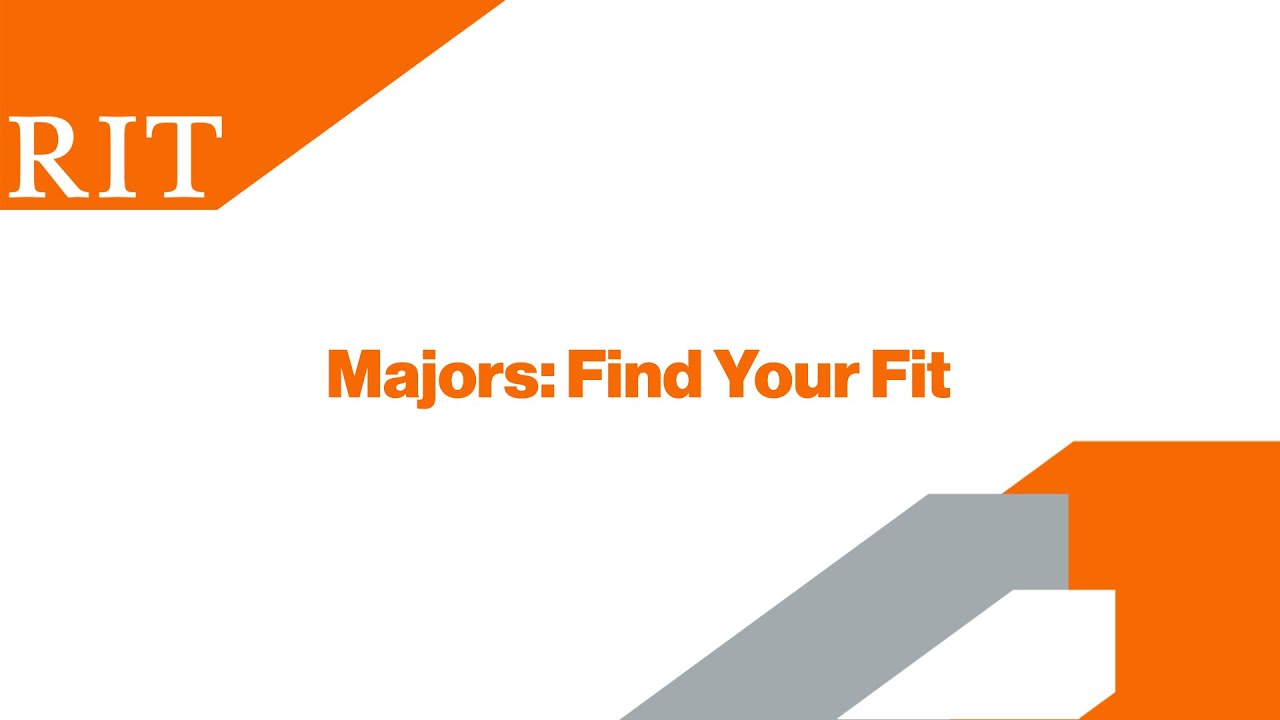 Majors at RIT - YouTube