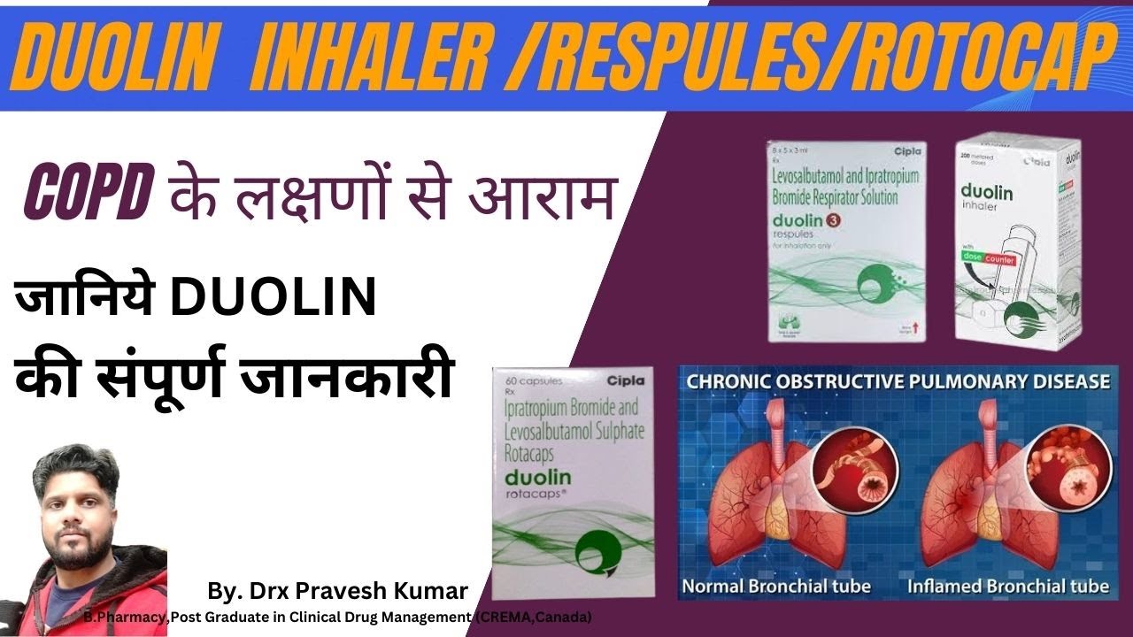 DUOLIN INHALER | RESPULES | HELPFUL IN COPD (Chronic Obstructive ...