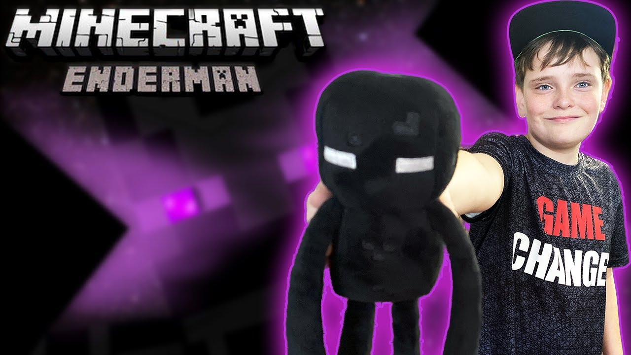 Enderman Plush Unboxing-Minecraft - YouTube