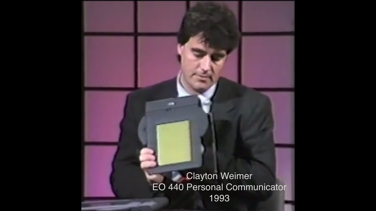 EO Personal Communicator - World's First Phablet - YouTube