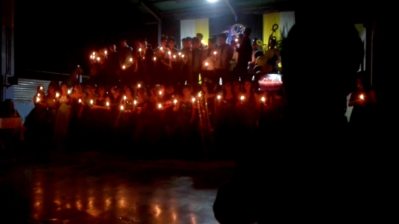 Casili Night HS Js Prom Senior Candle Lighting 💋 - YouTube