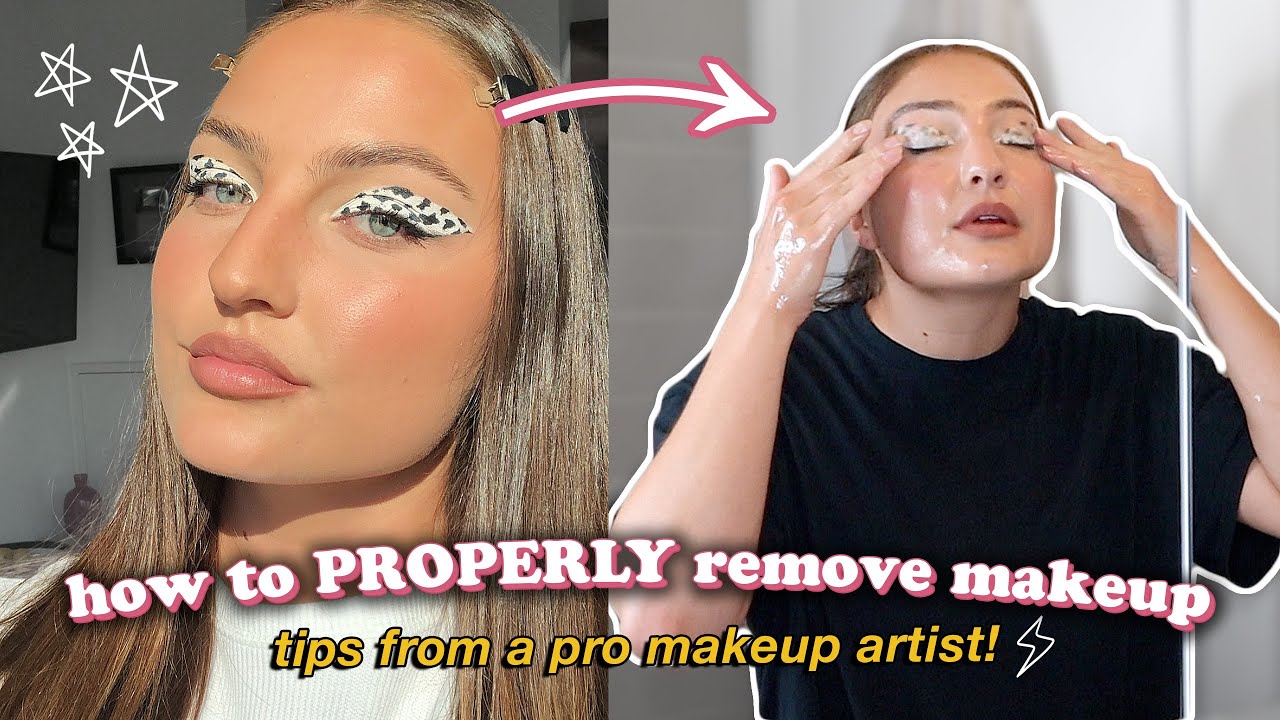 REMOVING MAKEUP 101: tips from a makeup artist - YouTube
