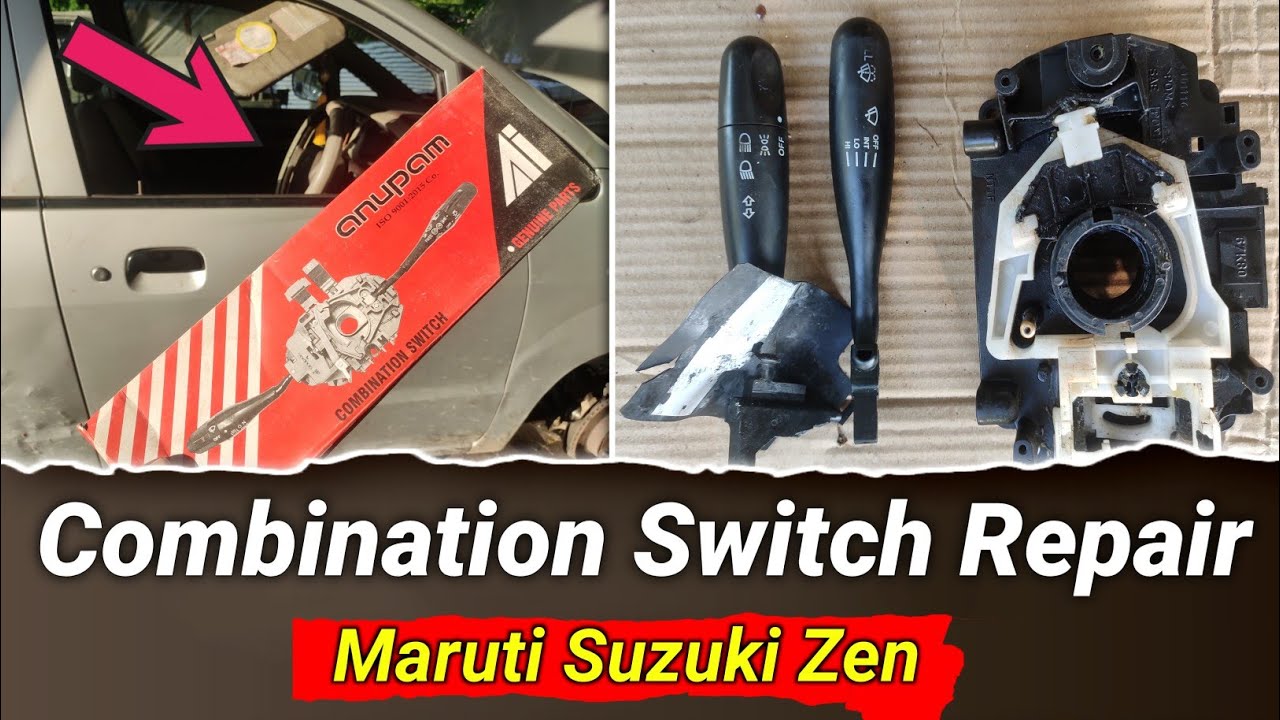 how to install car combination switch 🤗 Maruti Suzuki Zen Estilo ...