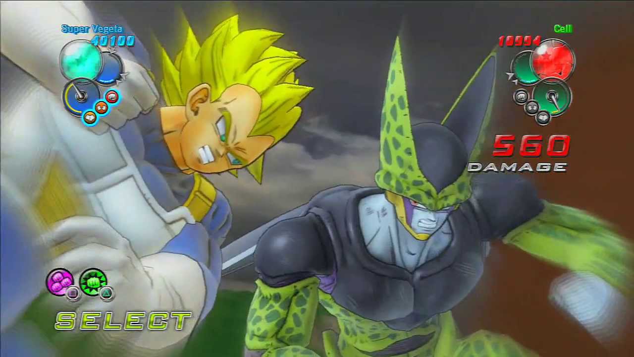 [HD]DragonBall Z Ultimate Tenkaichi- Battle 28 - Super Vegeta vs Cell ...